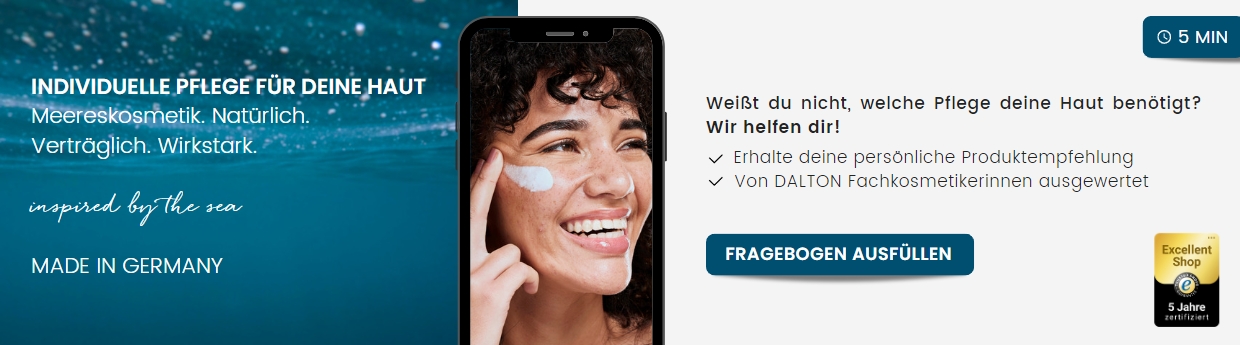Hochwertige Meereskosmetik Made in Germany - DALTON Marine Cosmetics