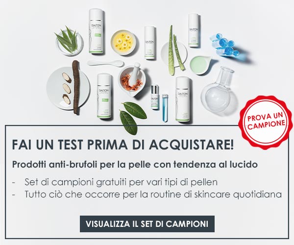 Riduzione dei brufoli del 42% – Pelle a tendenza acneica